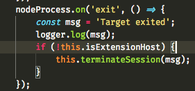 Debugger control does not hide after run · Issue #50048 · microsoft/vscode · GitHub