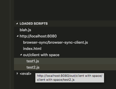 Loaded Script tooltip shows path component twice · Issue #57545 ...