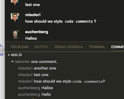 Use editor font for code blocks in comments in comments panel · Issue ...