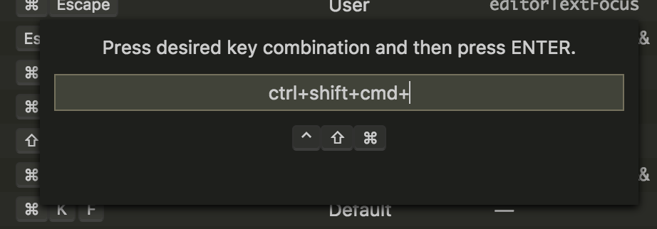 Search in keybindings editor by pressing keyboard shortcut · Issue #57935 · microsoft/vscode ...