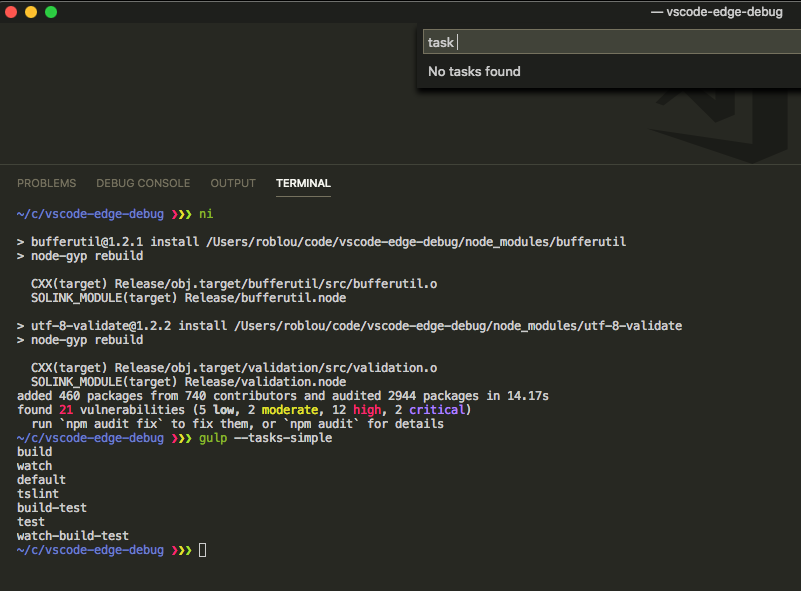 Allow retrying failed task detection · Issue #61499 · microsoft/vscode · GitHub