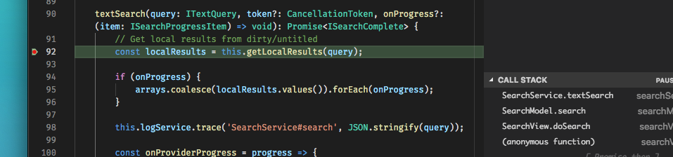 Debugger sometimes doesn't focus file in callstack when pausing · Issue #66369 · microsoft ...