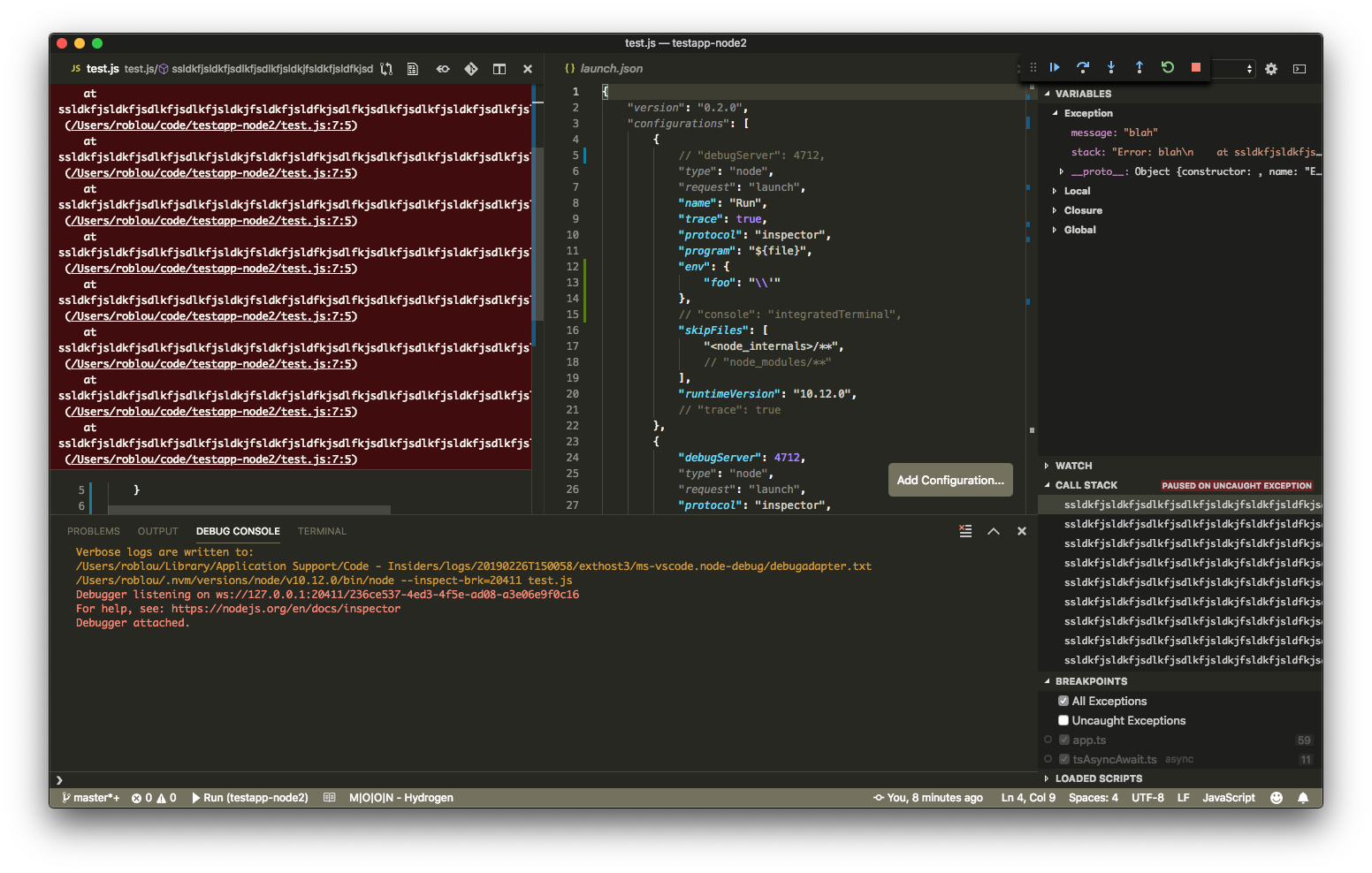Breakpoint Shown In Editor Is Too High To See The Important Information · Issue 68654