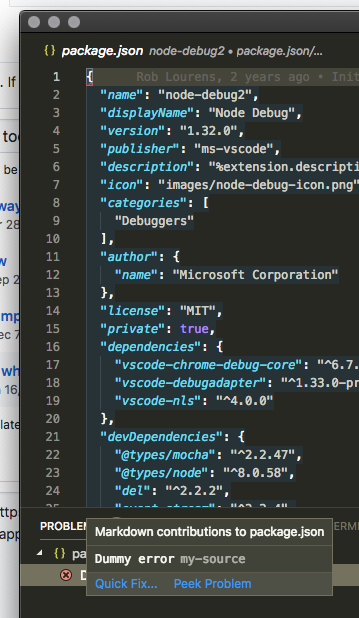 [json] whole file is marked as error · Issue #69493 · microsoft/vscode ...
