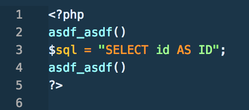 Color coding breaks in php if last character in string isnt space ...