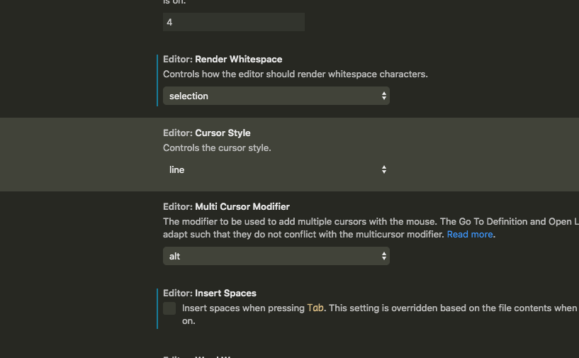 Settings GUI hover/select color on rows · Issue #81675 · microsoft ...