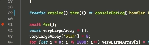 Breakpoint decoration isn't visible for the line I am paused on · Issue ...