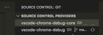 Double '...' after overflowing SCM provider row · Issue #86423 · microsoft/vscode · GitHub