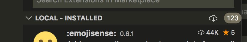 Missing padding on extension count? · Issue #92968 · microsoft/vscode · GitHub