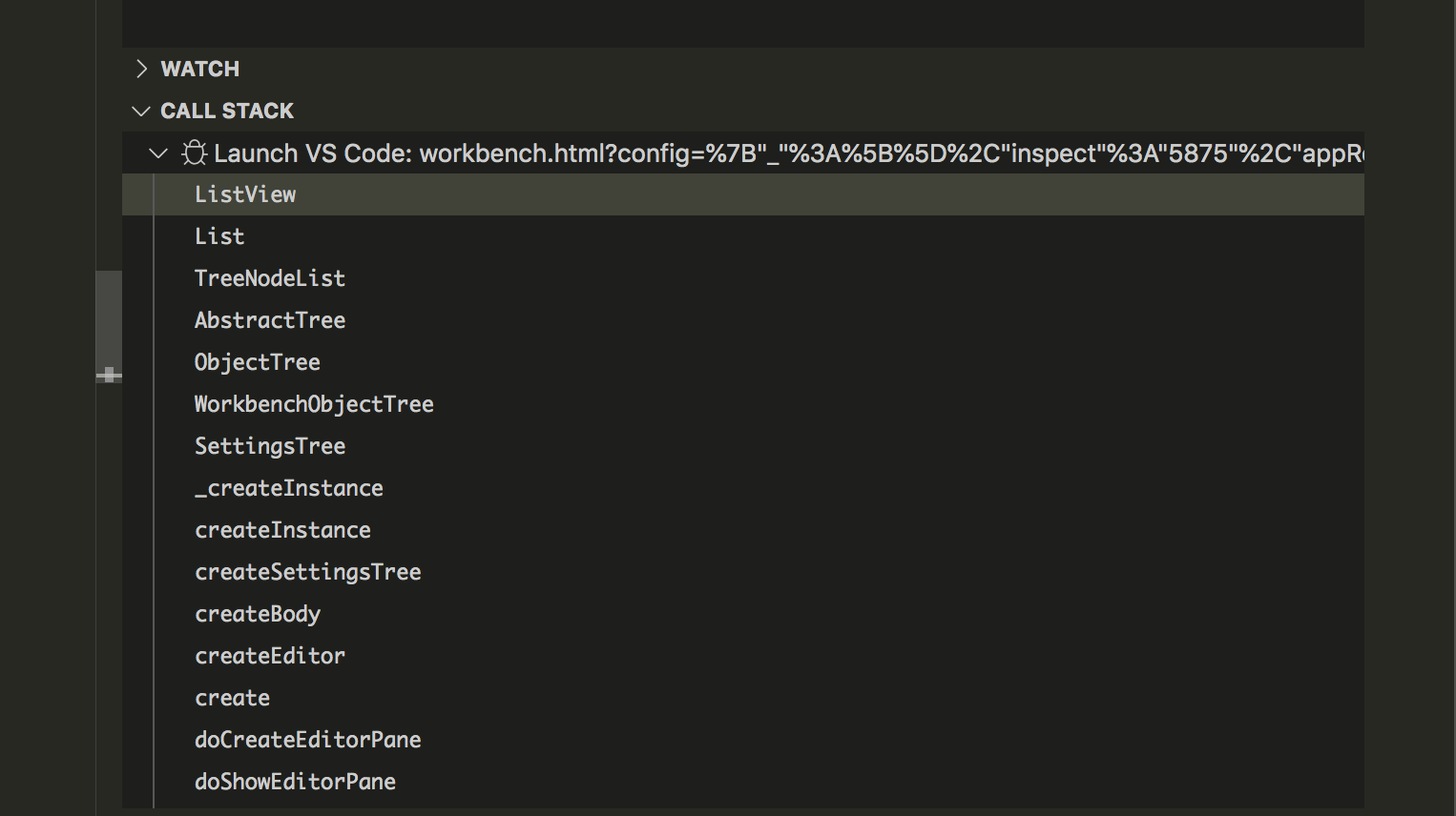 Callstack missing location data in insiders · Issue #104858 · microsoft/vscode · GitHub