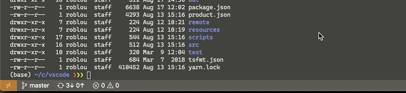 Terminal prompt line get higher on 'space' · Issue #104876 · microsoft/vscode · GitHub