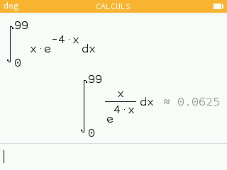 Integrals not giving results as expected · Issue #968 · numworks/epsilon · GitHub