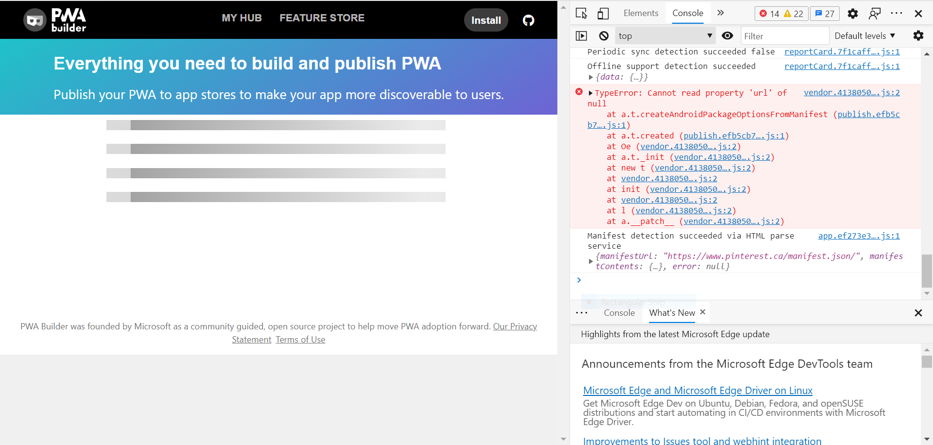 when am starting with my pwa url its getting more time for check my manifest ect. · Issue #1472 ...