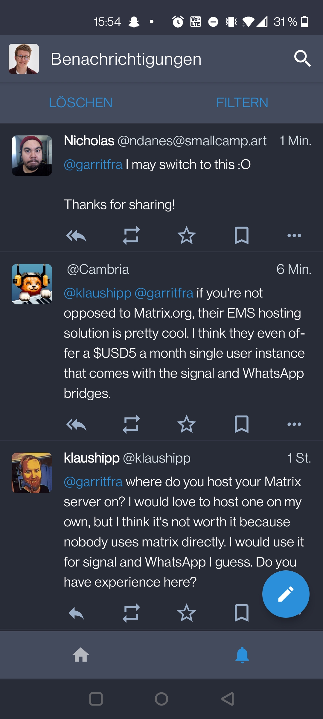 Inconsistent star-state in notification · Issue #2306 · tuskyapp/Tusky · GitHub