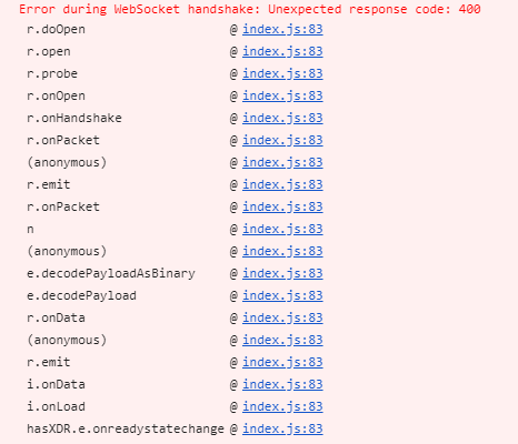 failed: WebSocket is closed before the connection is established. · Issue #298 · miguelgrinberg ...