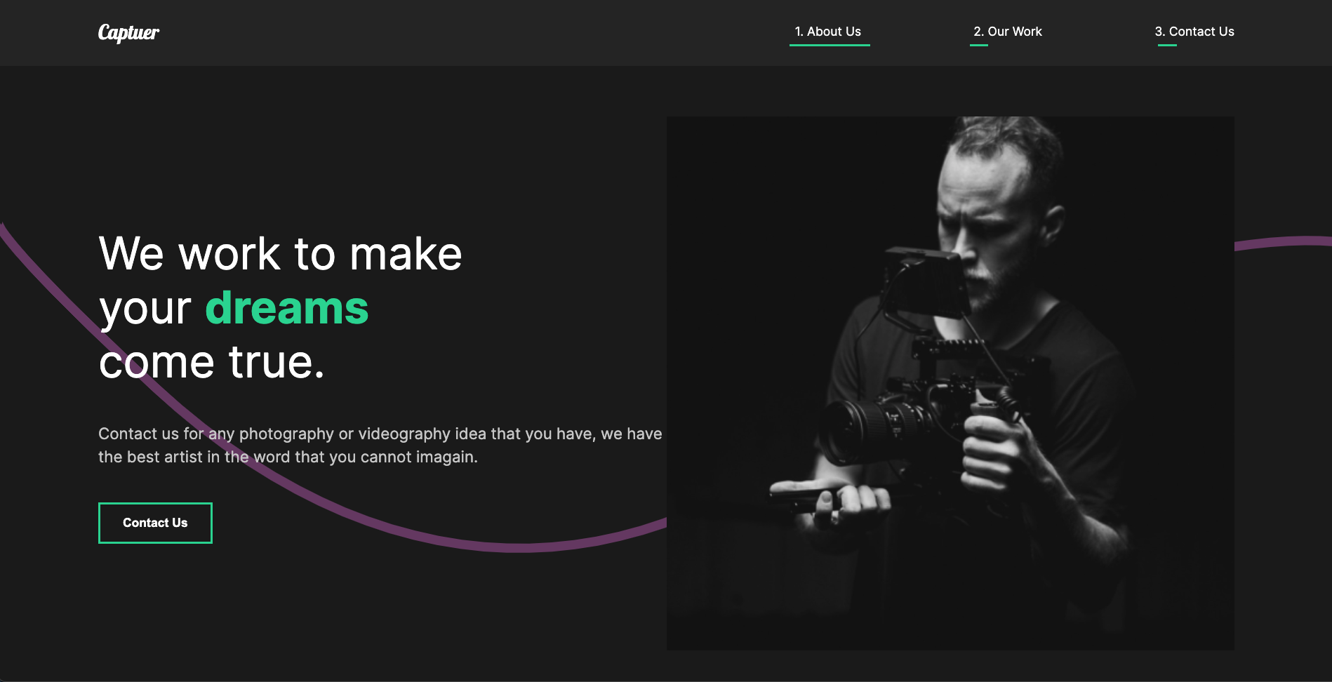 GitHub - navidabdi/portfolio-react: An awesome react photography portfolio, using cool ...
