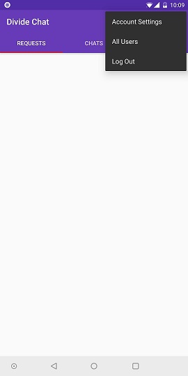 GitHub - CheshtaK/Divide: One to one chat app using Firebase capabilities