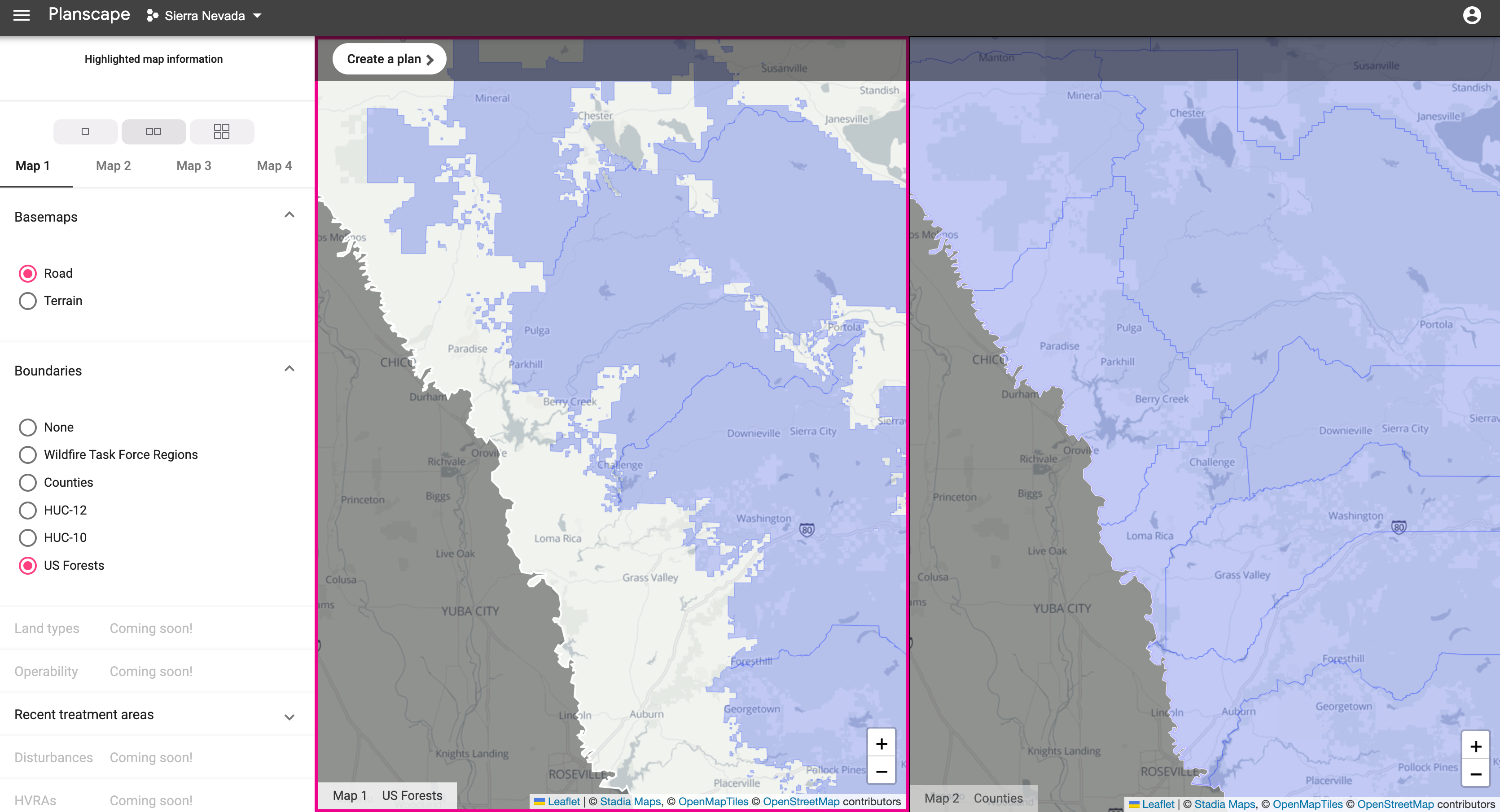 Map labels for maps not on screen replacing current labels. · Issue ...