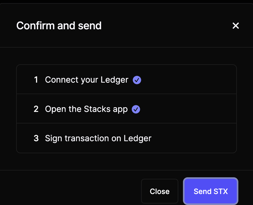 Wallet not triggering transaction confirmation prompt on Ledger · Issue #974 · leather-io ...
