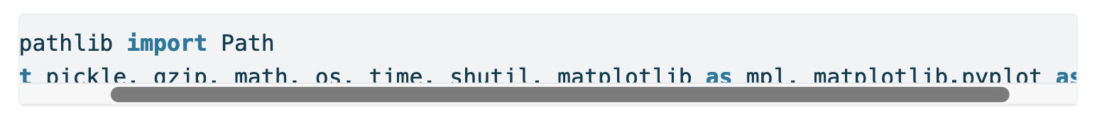 Code Blocks Rendered As Html Partially Hidden By Scroll Bar · Issue 2779 · Quarto Devquarto