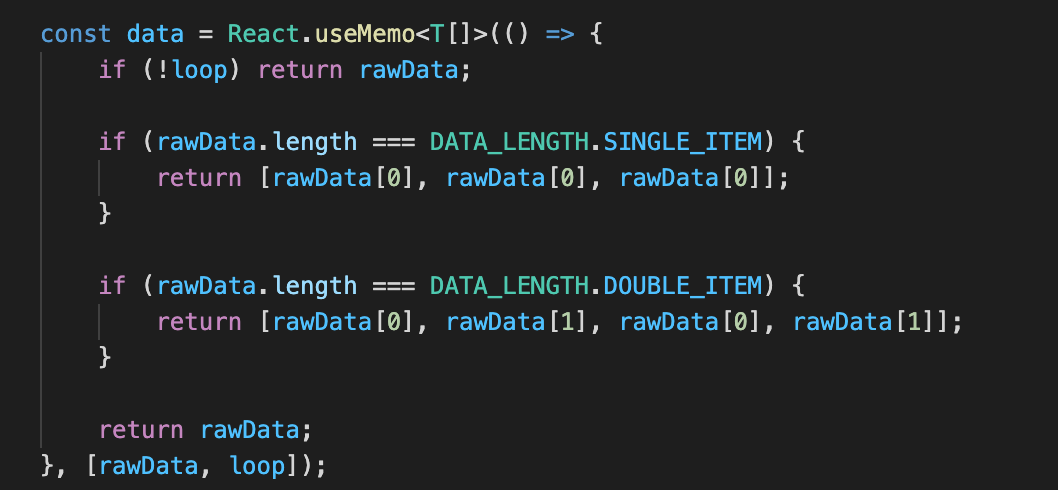 swipe one item at a time · Issue #149 · dohooo/react-native-reanimated-carousel · GitHub