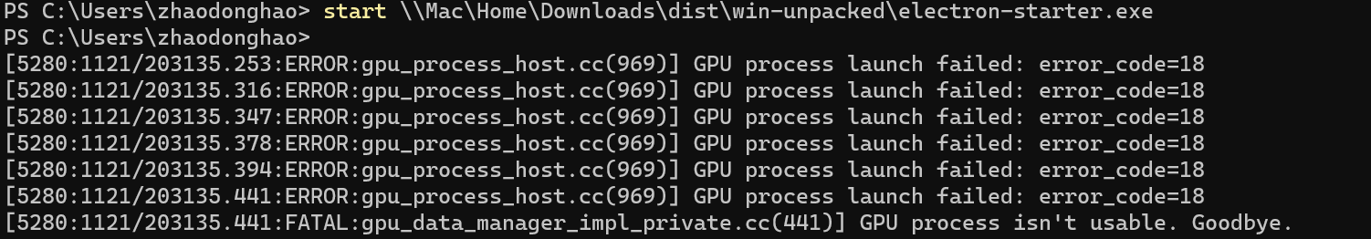 Cannot open the .exe file after compiling on mac. · Issue #873 · cawa-93/vite-electron-builder ...