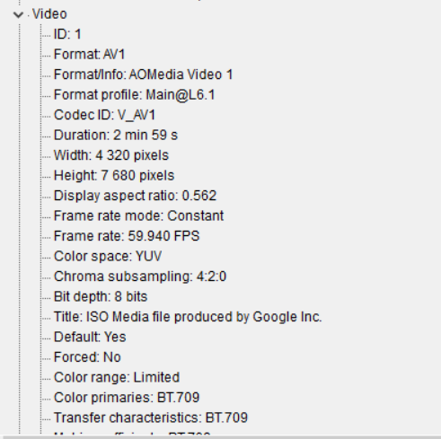 YTB Av1 8K · Issue #557 · Nevcairiel/LAVFilters · GitHub
