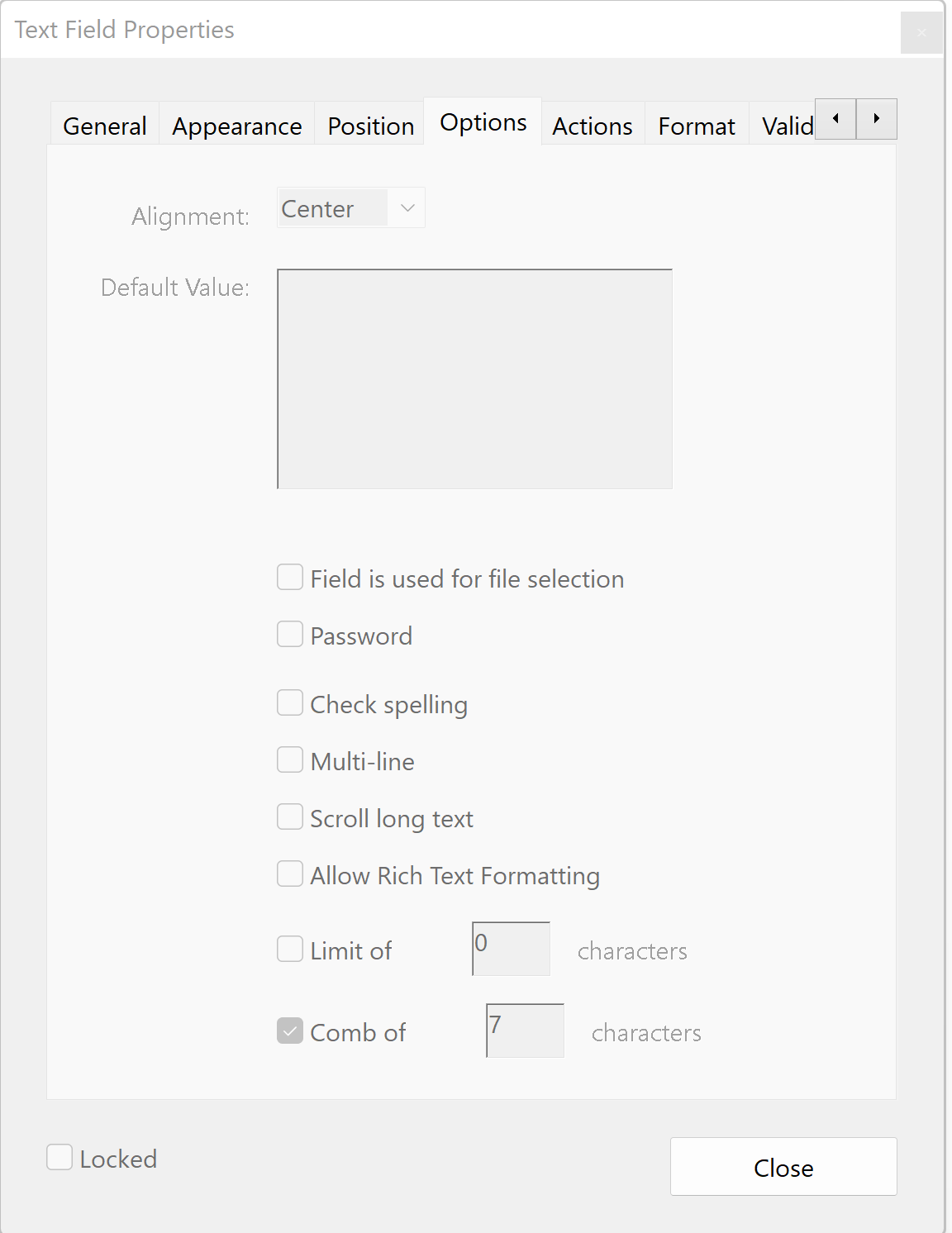 PDF Form Fields with Combs · Issue #270 · chinapandaman/PyPDFForm · GitHub