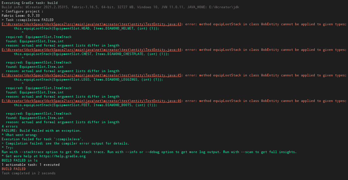 [Bug] Lots of entity bugs · Issue #141 · Goldorion/Fabric-Generator-MCreator · GitHub