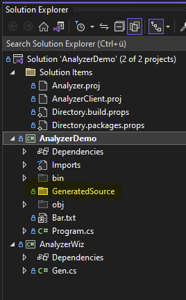 SourceGenerators: No file emit despite `EmitCompilerGeneratedFiles ...