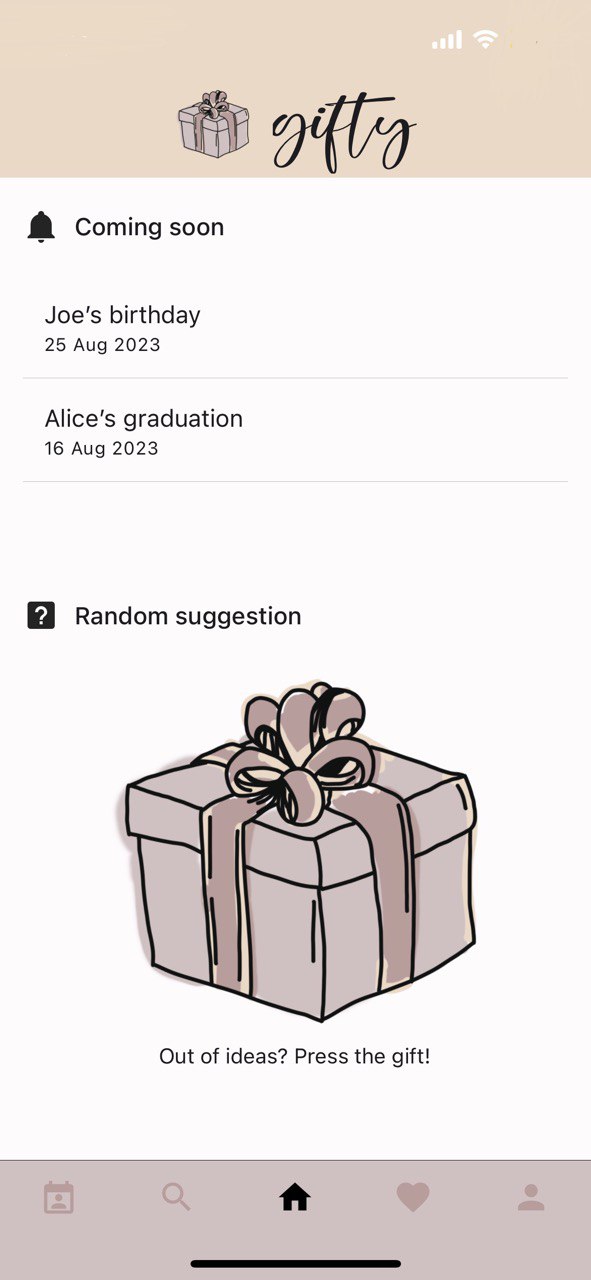 GitHub - ruishanteo/gifty-frontend: Gifty is a mobile app to find the ...