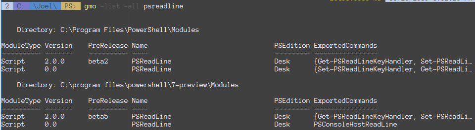 Get Module List All Lists Duplicates · Issue 5900 · Powershellpowershell · Github