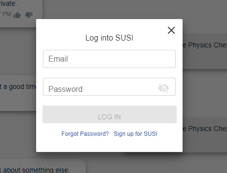 Adding underline feature on hover on login page · Issue #2025 · fossasia/susi.ai · GitHub