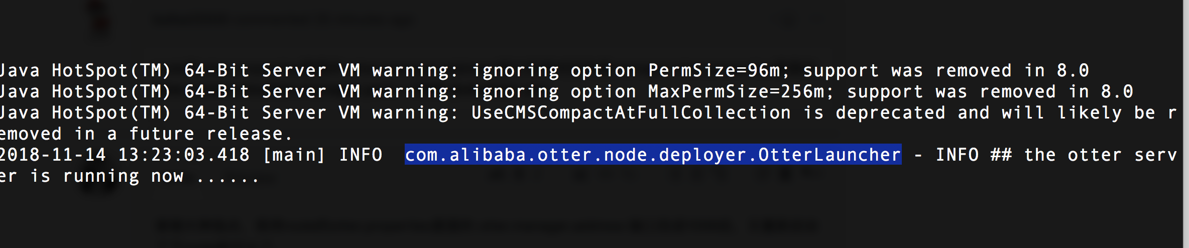 安装完otter Node报错 · Issue #642 · alibaba/otter · GitHub