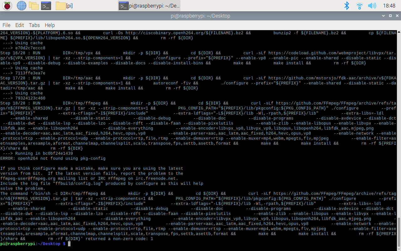 Help needed for running on raspberry pi 4. · Issue #637 · AirenSoft/OvenMediaEngine · GitHub