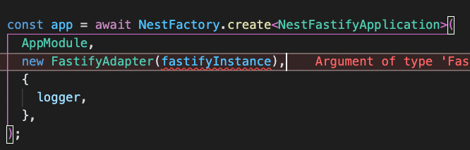 Cannot inject fastifyInstance if fastify version is different from ... Cannot inject fastifyInstance if fastify version is different from ...