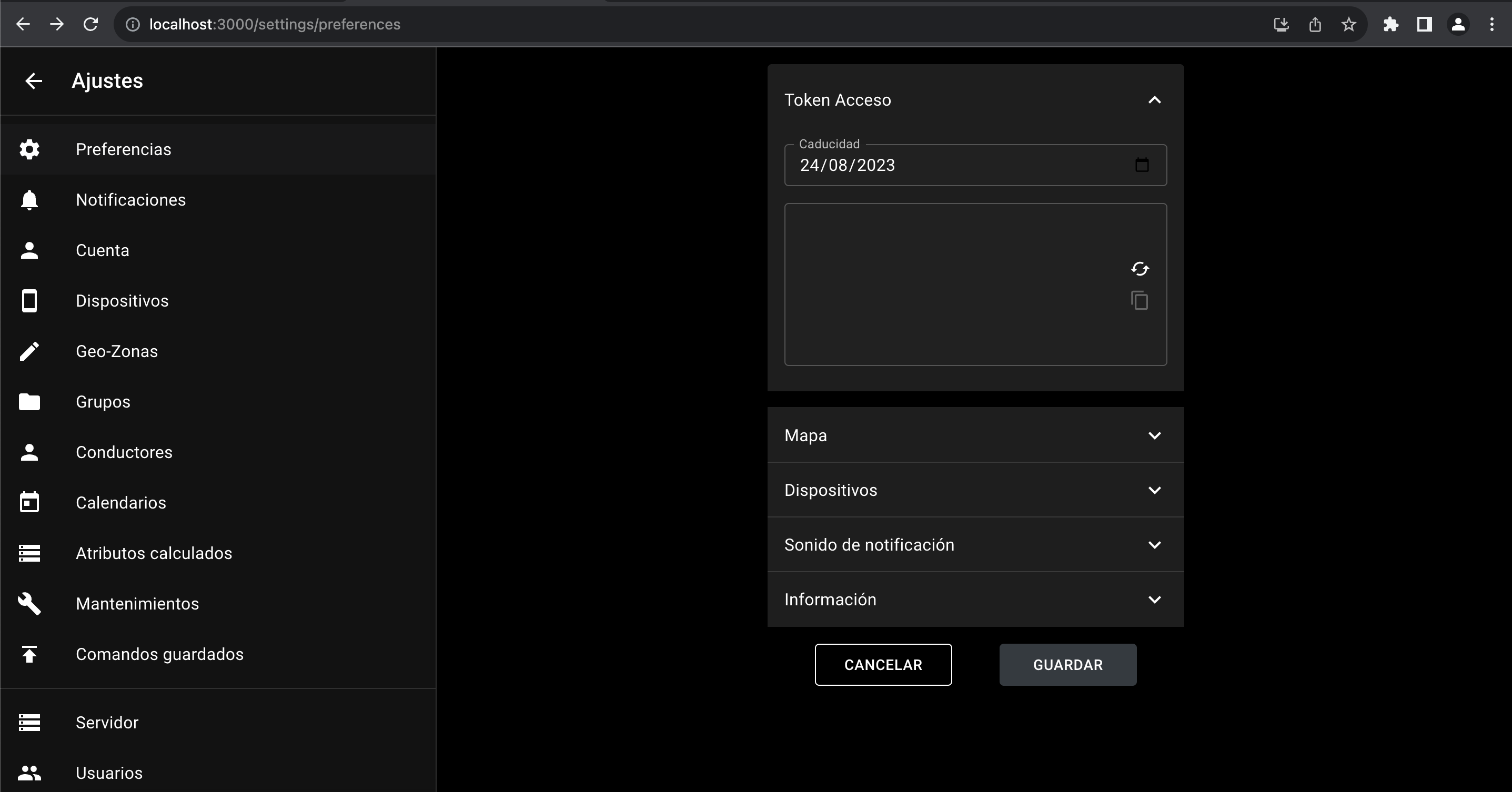 Feature Request Dark Mode · Issue 1129 · Traccar Traccar Web · Github