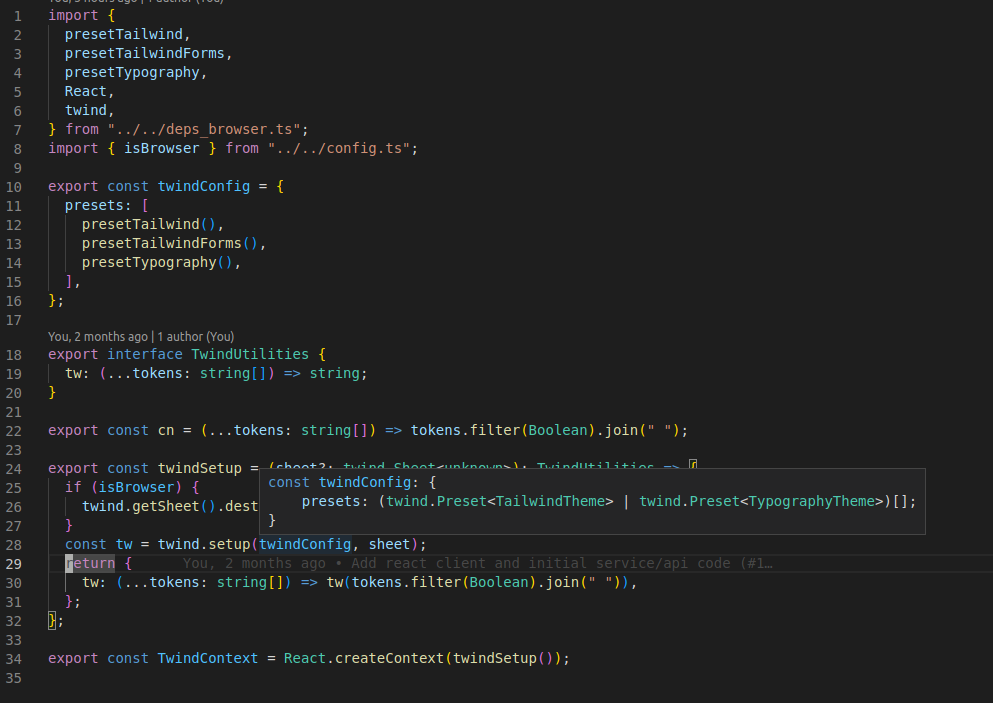 Failed to import - twind/preset-tailwind-forms due to incorrect export ...