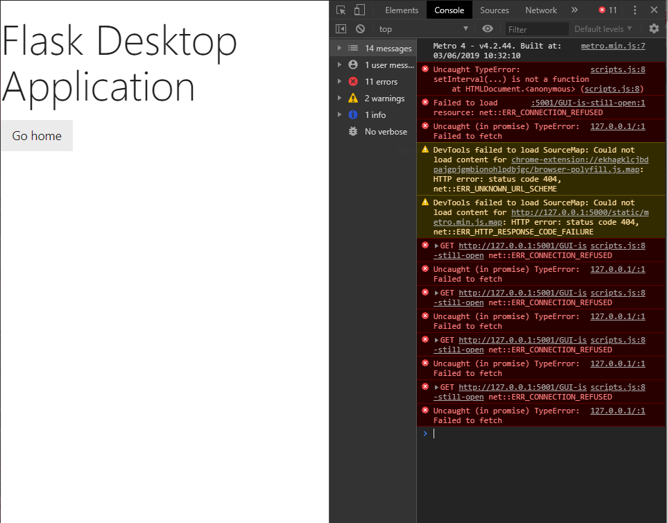 Failed to load response · Issue #22 · ClimenteA/flaskwebgui · GitHub