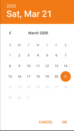Android calendar picker overlaping maximum or minimum date · Issue #392 · mmazzarolo/react ...