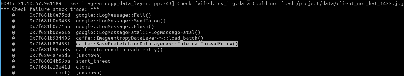 Caffe train fails when encountering an image that can't be loaded · Issue #3661 · BVLC/caffe ...