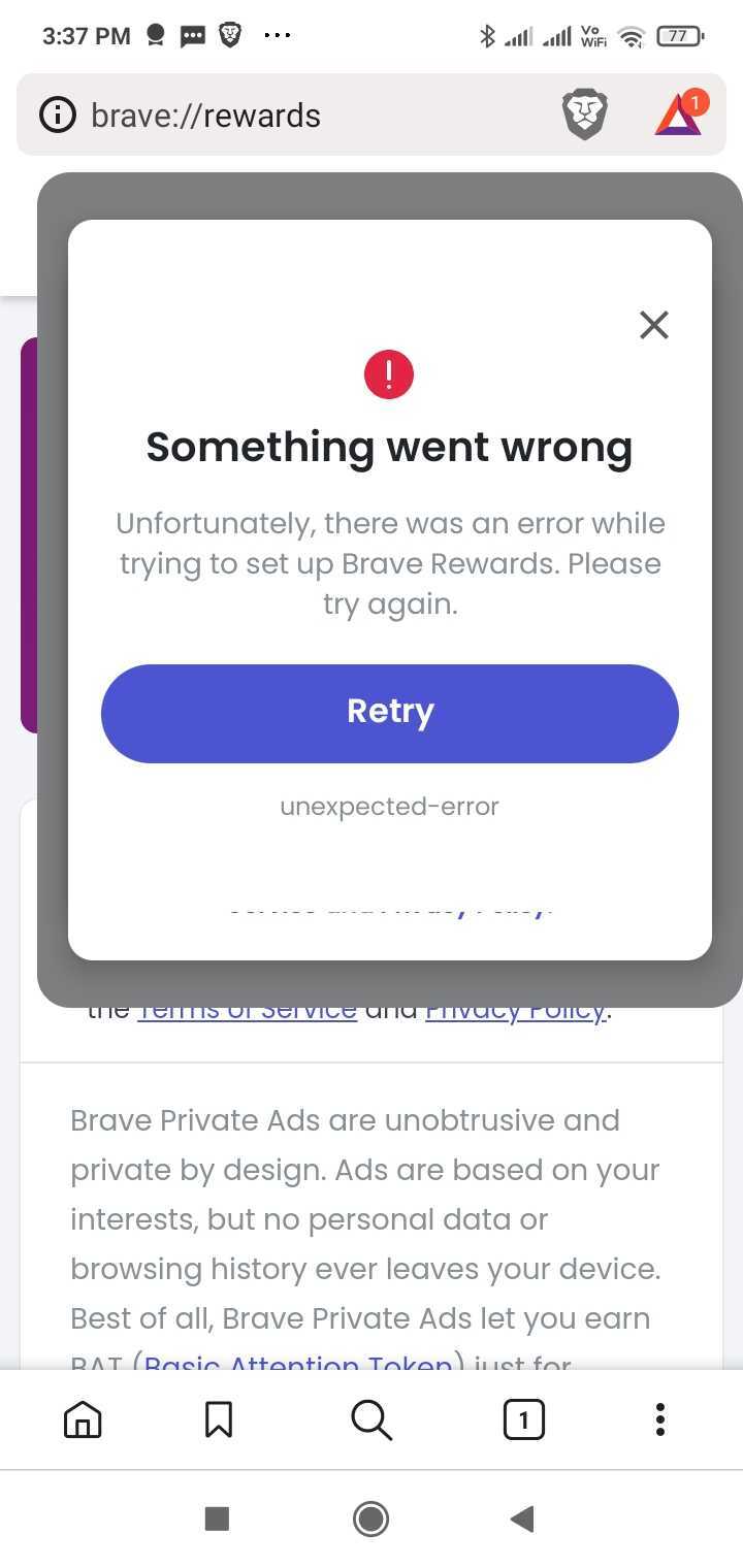 Text cut is seen bottom of dialog rewards · Issue #28167 · brave/brave ...