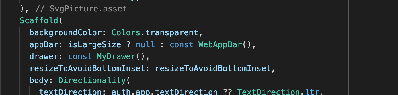 Not able to make the AppBar with conditional statement. · Issue #97629 · flutter/flutter · GitHub