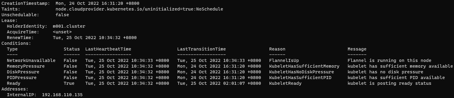 node.cloudprovider.kubernetes.io/uninitialized=true:NoSchedule · k3s-io ...