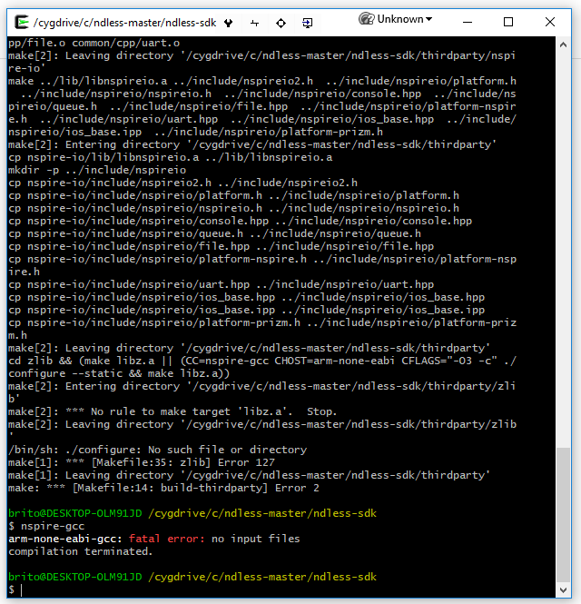 Ndless-sdk: "nspire-gcc: Command not found" · Issue #83 · ndless-nspire ...