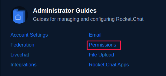 Make permission and permissions be consistent · Issue #1206 · RocketChat/docs-old · GitHub