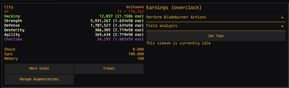 Bladeburnersleeve Unequal Naming Guiscripts · Issue 372 · Bitburner Officialbitburner Src