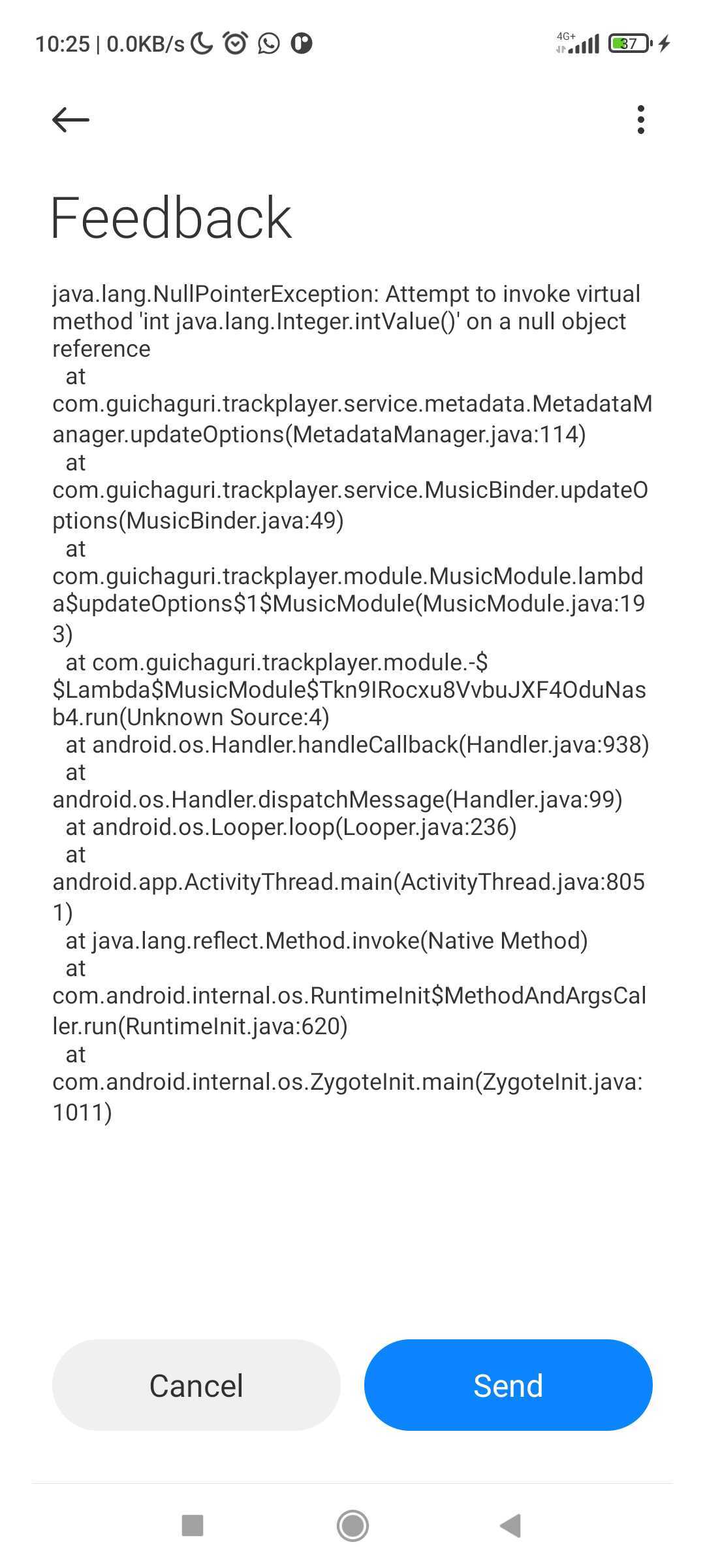 crash exception java.lang.NullPointerException · Issue #1149 · doublesymmetry/react-native-track ...