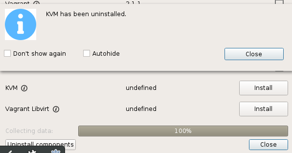 Add Uninstall feature to KVM · Issue #1726 · subutai-io/control-center · GitHub