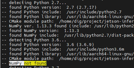 Jetson Xavier NX NumPy not found · Issue #1261 · dusty-nv/jetson-inference · GitHub